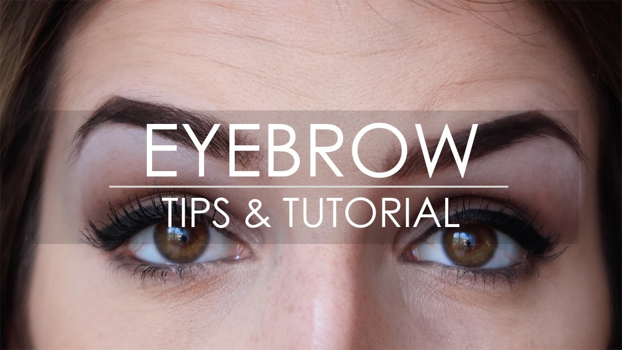 Simple EyeBrow Tutorial - YouTube