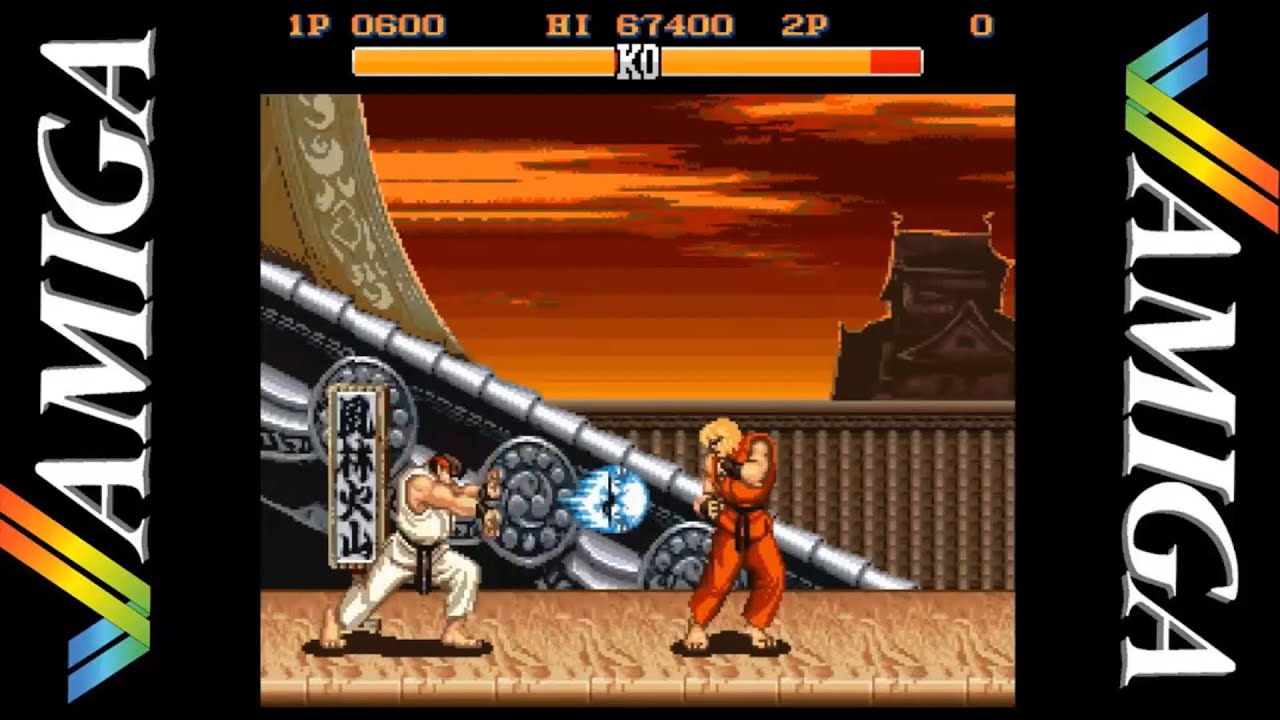 A Cool Street Fighters 2 Remake for the Amiga Port - YouTube