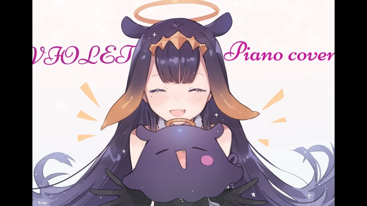 『VIOLET』 - Ninomae Ina’nis piano cover from Piano Takodachi - YouTube