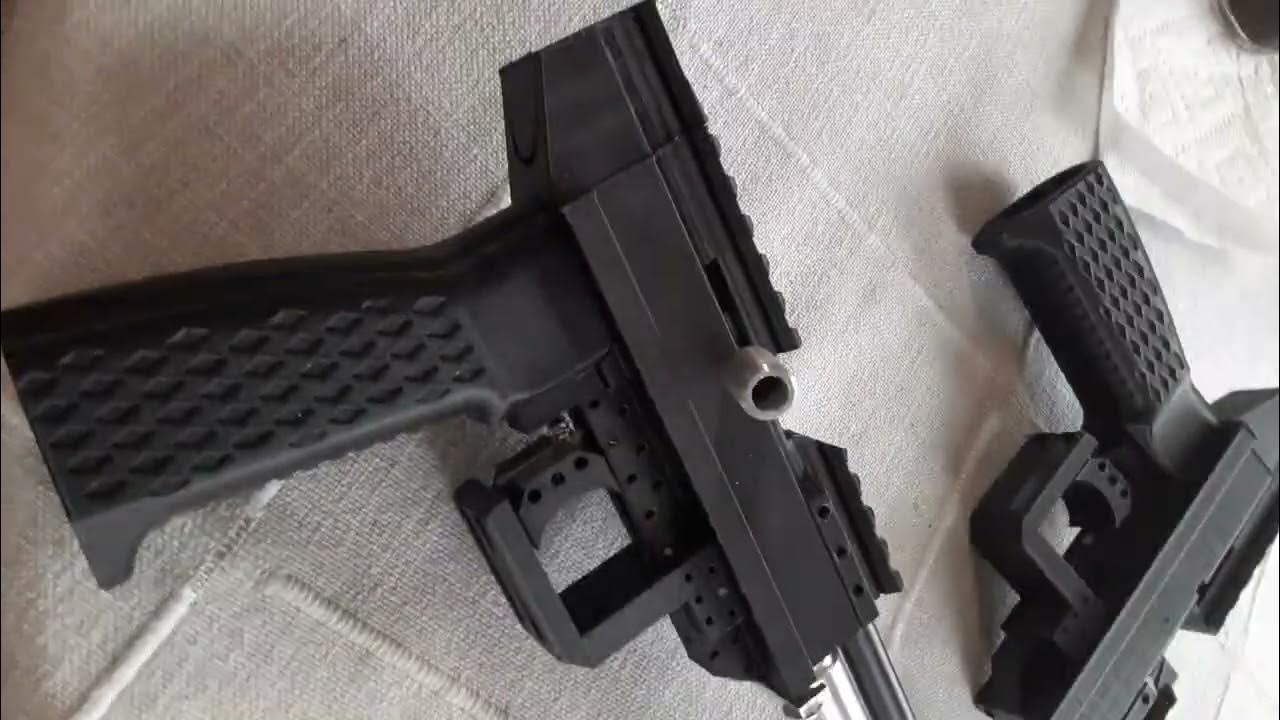 3d printed pellet gun (pcp - YouTube