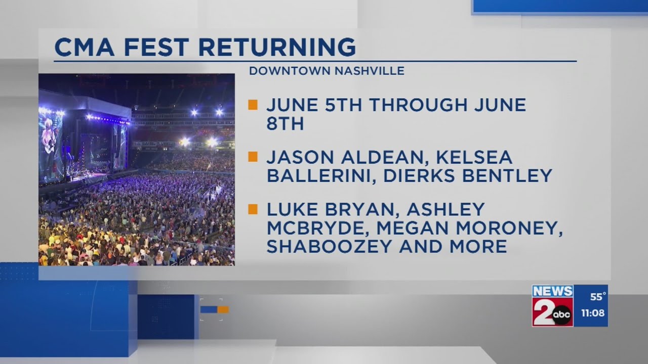 CMA Fest 2025: Artist lineup announced - YouTube