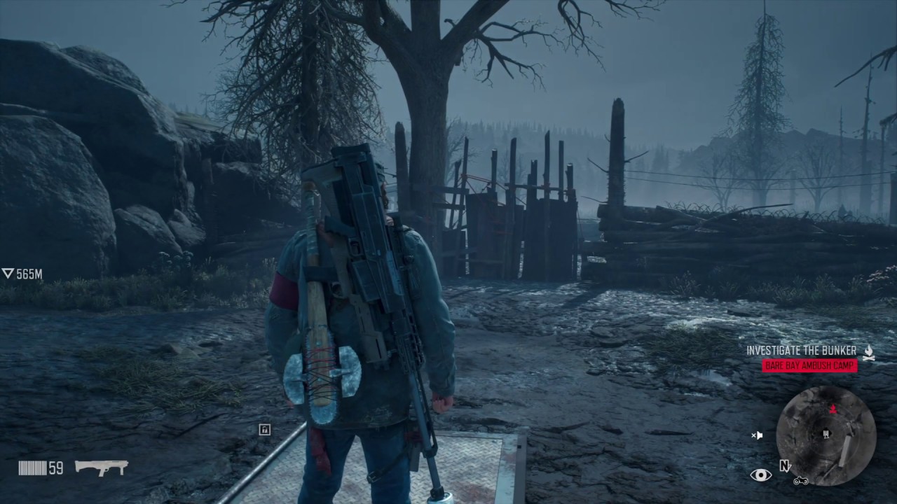 Days Gone - Bare Bay Ambush Camp - Bunker Location - YouTube