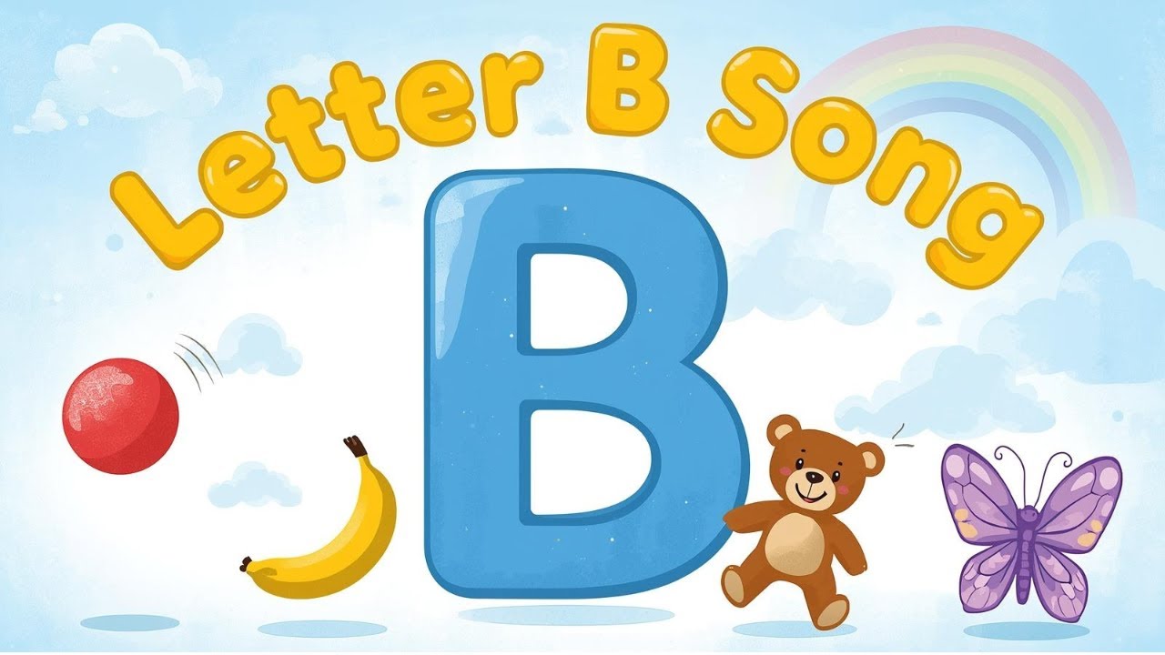 What Starts with B? | Letter B Song for Kids | Fun ABC Learning - YouTube