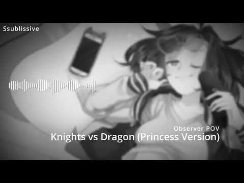 Knights vs Dragon [Vore ASMR] [F/F] [Dragon/Princess] [Observer POV]