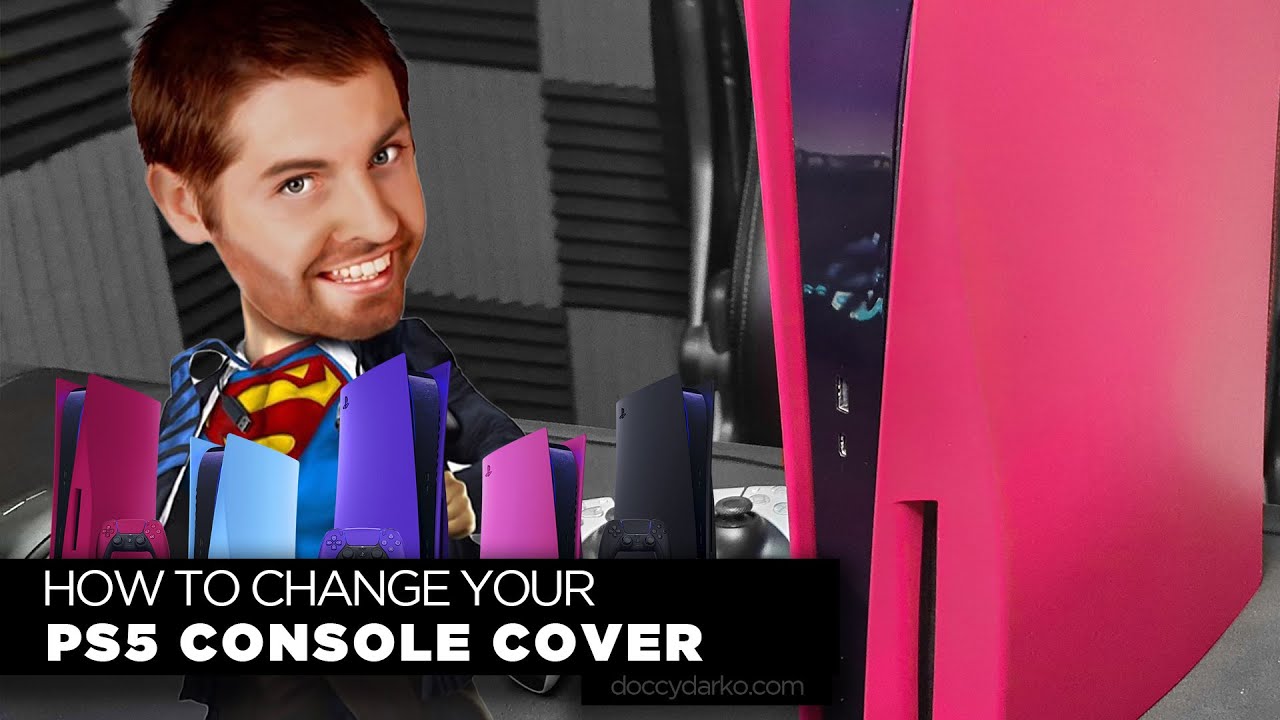 How to Update Your PS5 Console Cover - YouTube