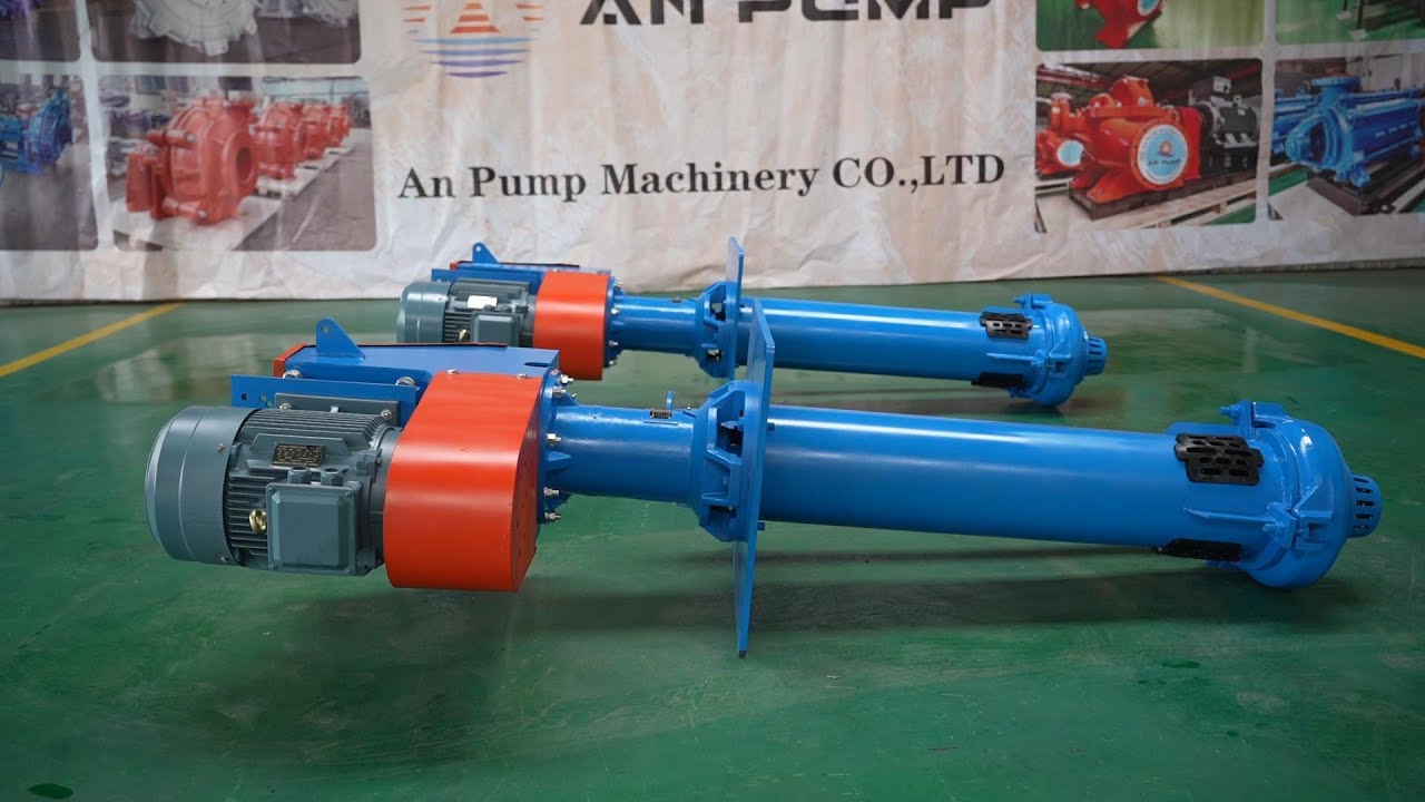 slurry pit sump pump - YouTube