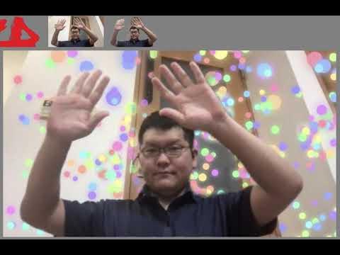 MediaPipe Selfie Segmentation（背景分離）と p5.js での花火っぽい描画を組み合わせてみた！ - YouTube
