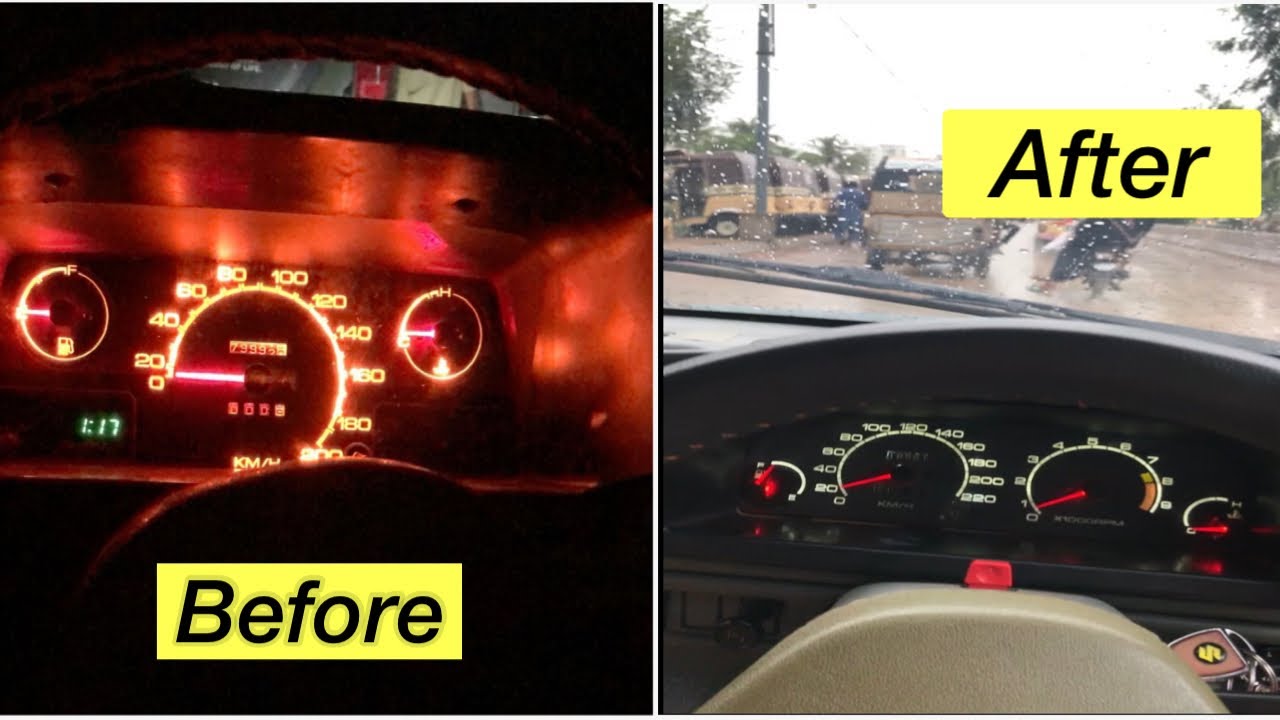 Car interior modification🤩 || Rpm speed o meter in my khyber🔥 ️ - YouTube