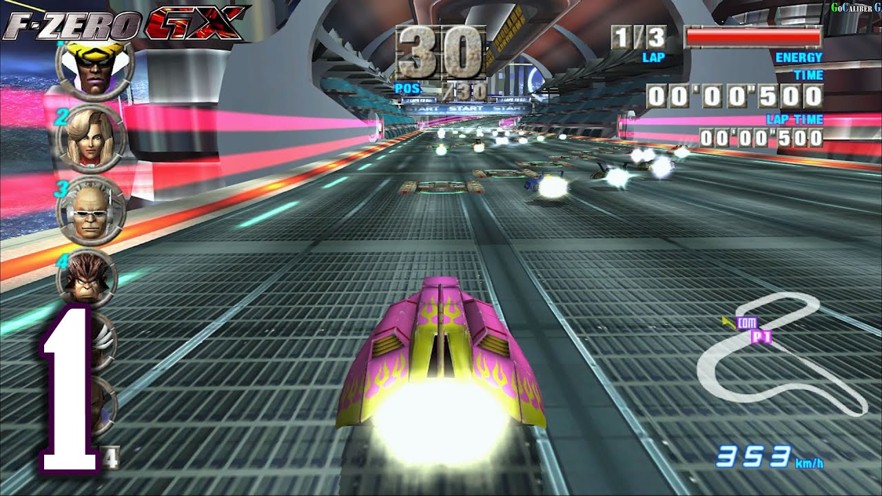 F-ZERO GX SWITCH 2 NSO 4K Gameplay - Part 1 - Grand Prix: Ruby Cup (Standard) Fire Stingray ...