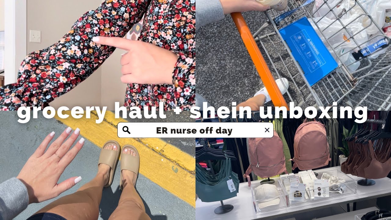 VLOG: grocery shop for the week, nails, lululemon + burnt hands - YouTube