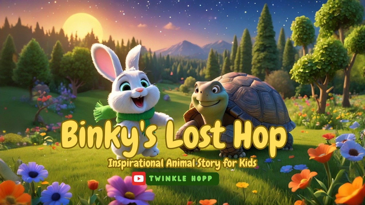 Binky's Lost Hop Inspirational Animal Story for Kids - YouTube