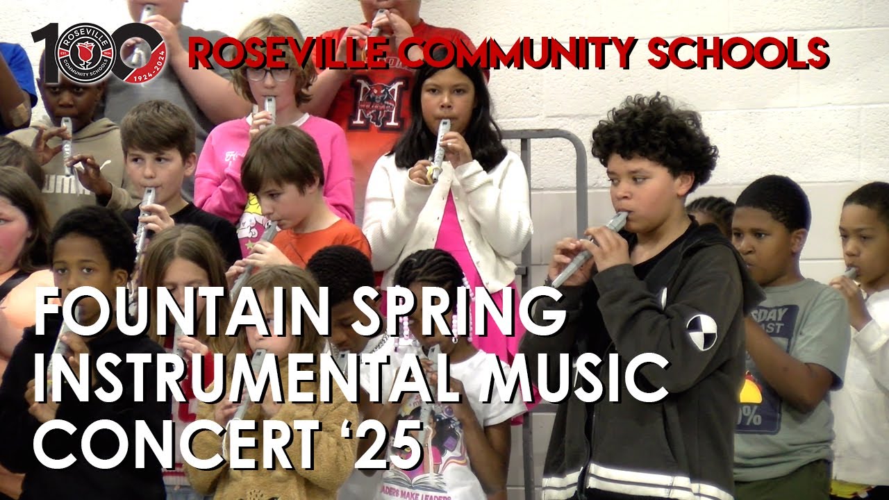 Fountain Elementary Spring Instrumental Music Concert 2025 - YouTube