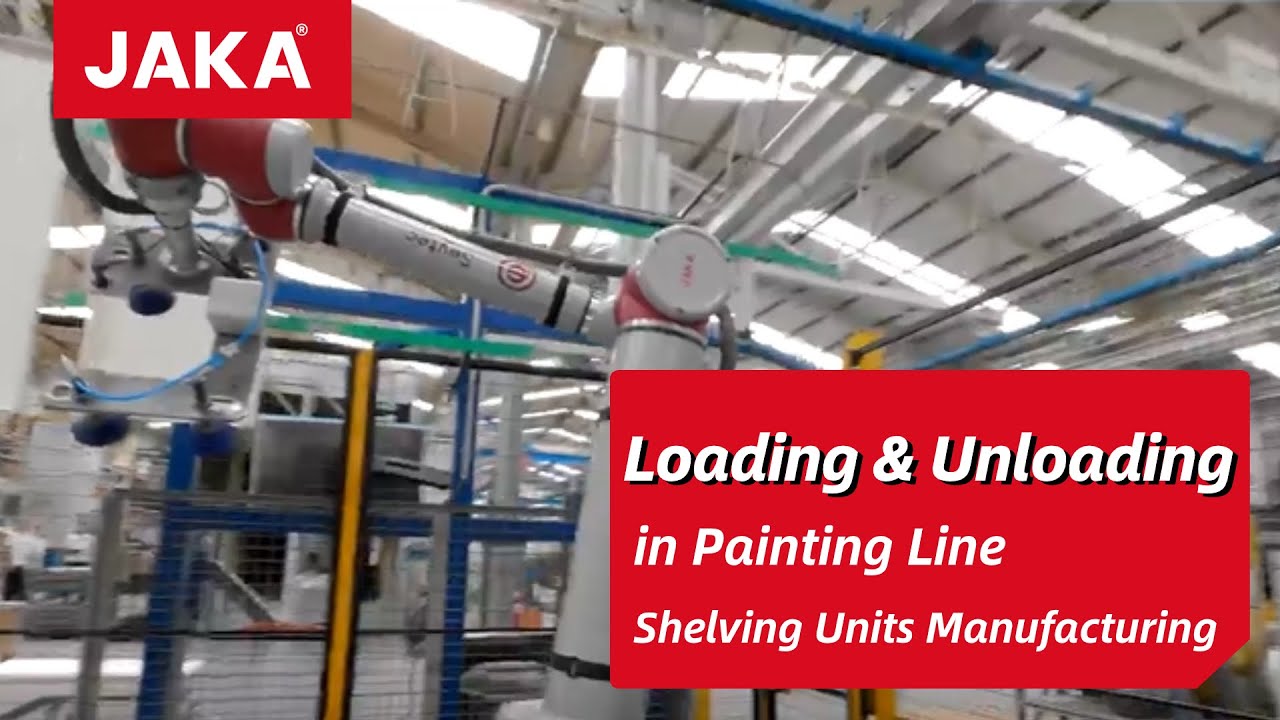 Loading & Unloading in Painting Line for Spanish Manufacturer of ...
