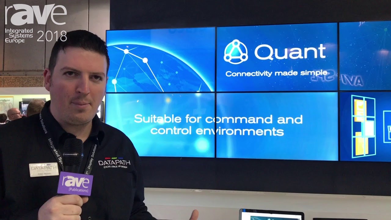 ISE 2018: Datapath Highlights Its Quant Collaboration Software - YouTube