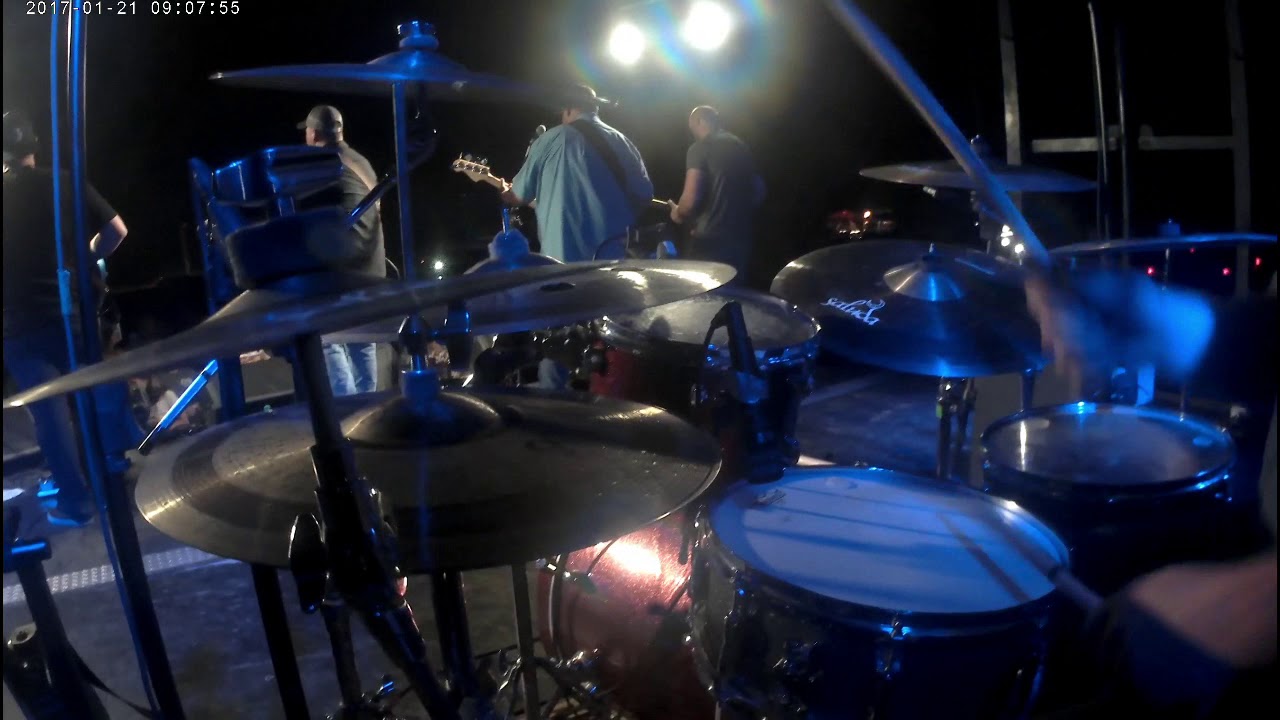 Justin Spivey Band-Hurricane cover (drum cam) - YouTube