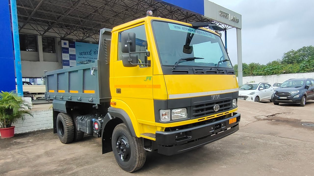 New TATA 912 LPK Dumper Tipper 2023 BS6.2 Hindi Real Life Review - YouTube