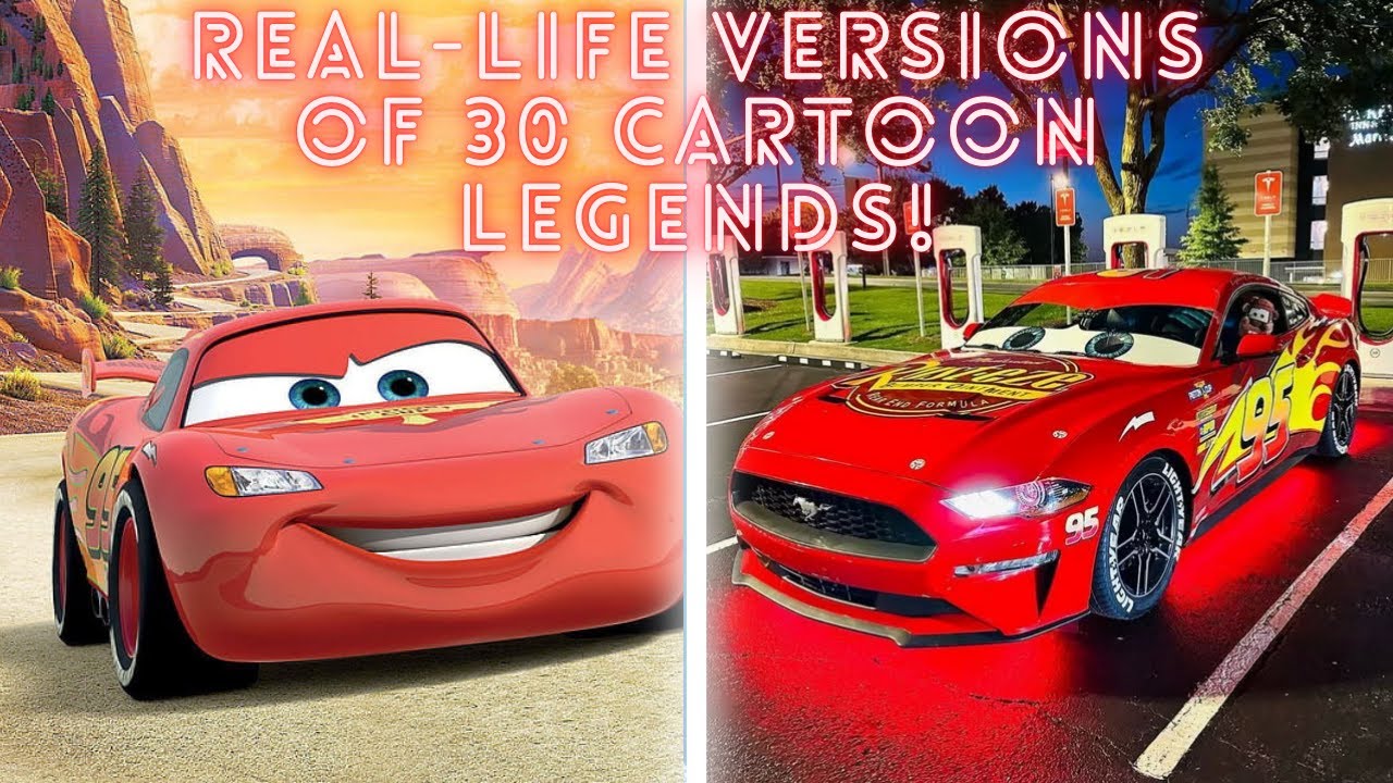 Real-Life Versions of 30 Cartoon Legends! - YouTube