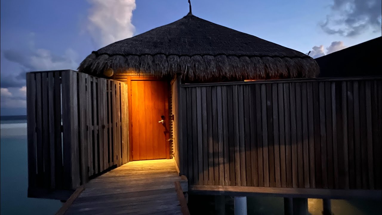 Maldives - Constance Moofushi Resort Hotel Senior Water Villas - YouTube