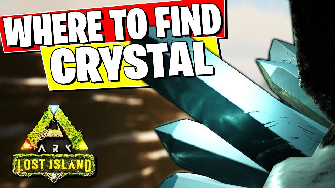 WHERE TO FIND CRYSTAL ON THE LOST ISLAND - YouTube