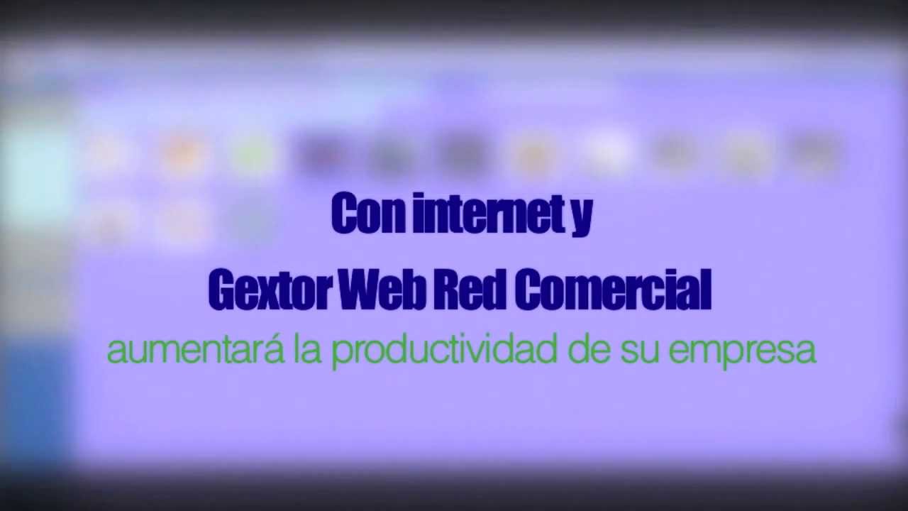 Gextor Web Red Comercial de Extra Software - YouTube