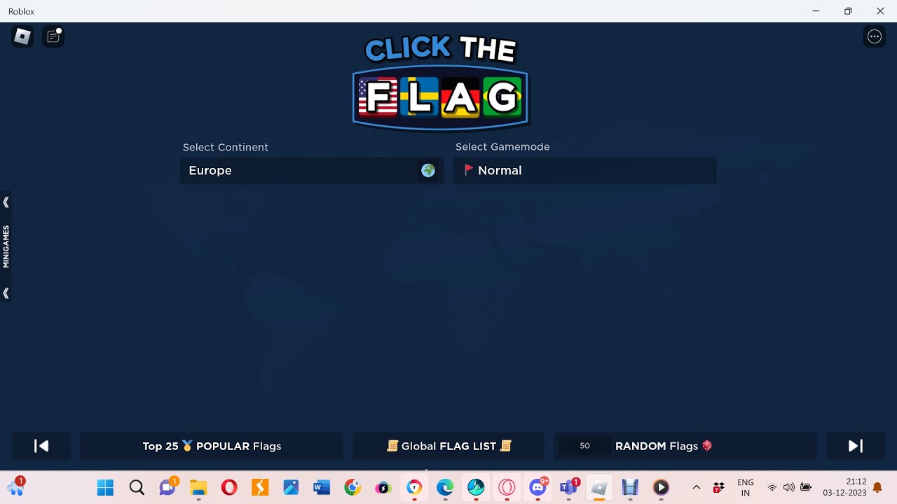 Click the flag - YouTube
