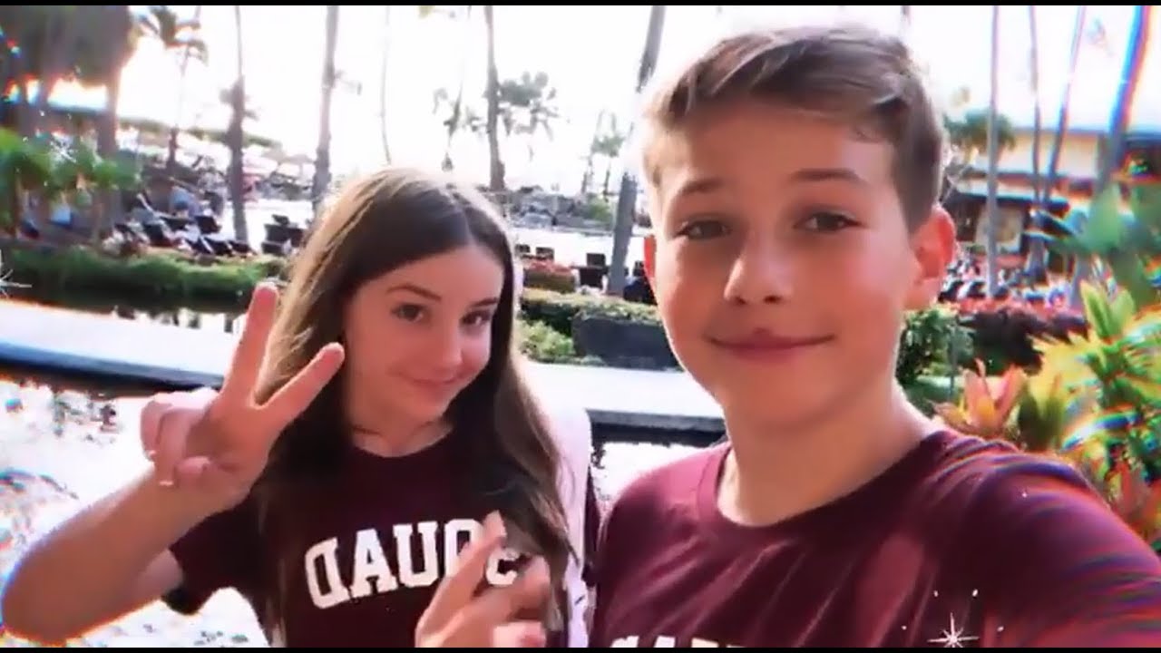 Piper Rockelle and Walker Bryant cutest moments in Hawaii - YouTube