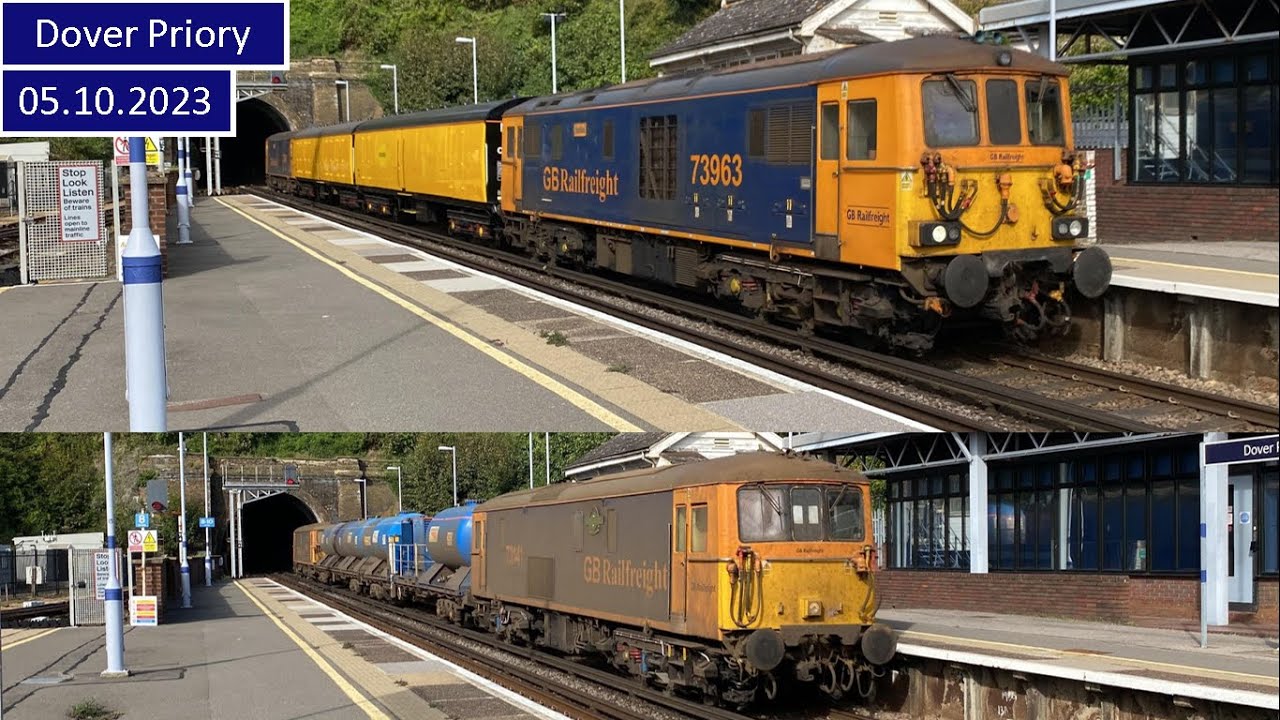 Trains at Dover Priory, 05.10.2023 - YouTube
