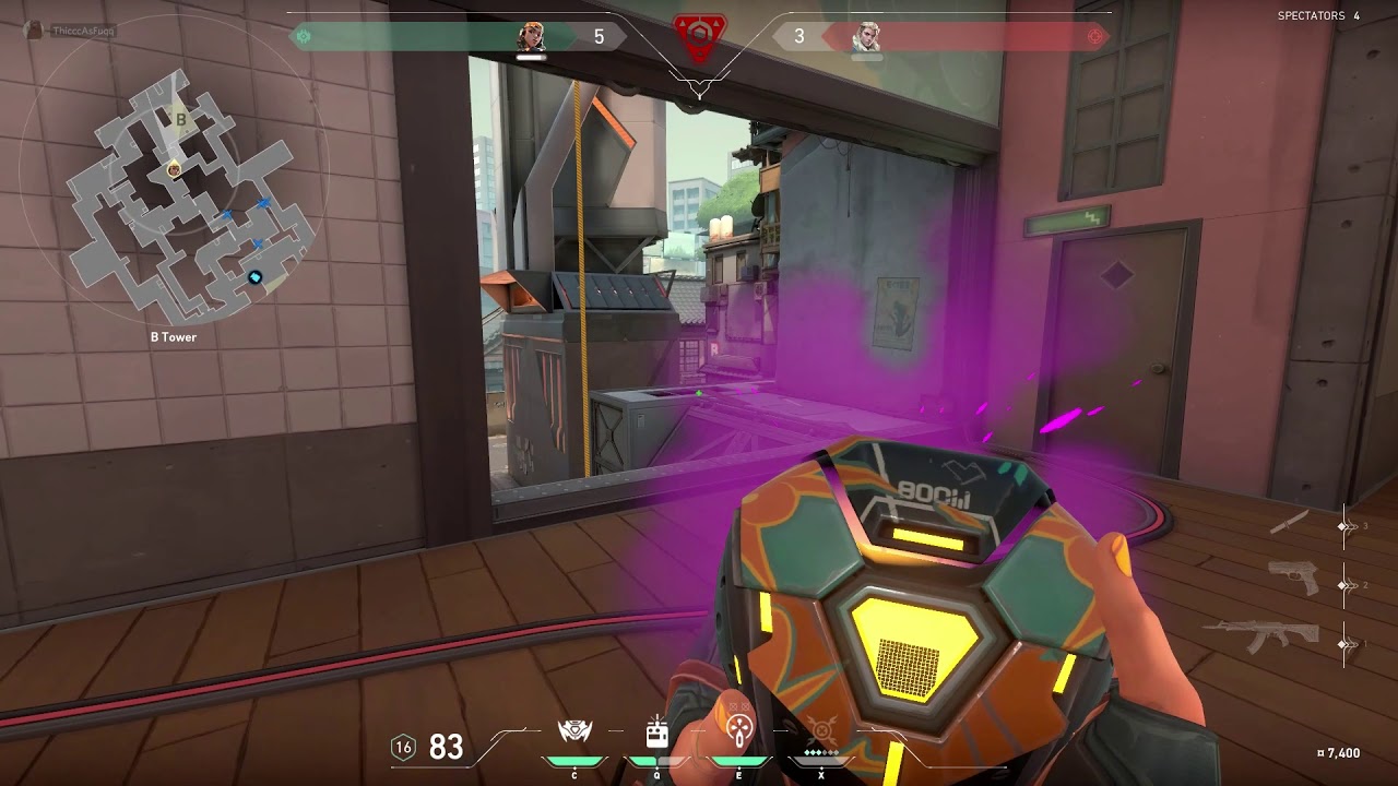 Valorant Beta: Cas' Ranked Raze Gameplay - YouTube