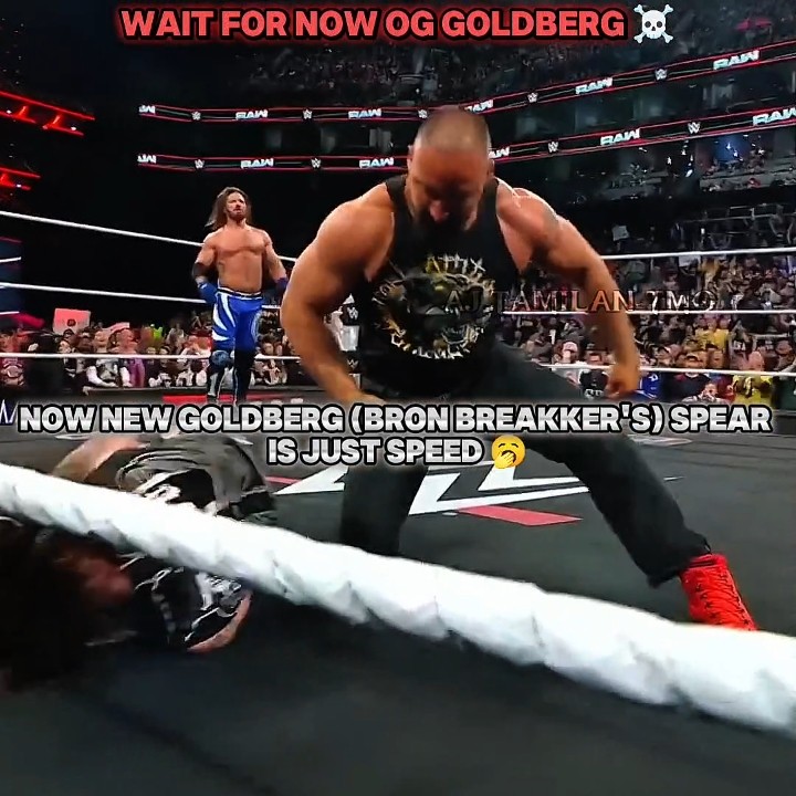 Now New Goldberg (bron breaker's) spear is just speed 🥱 but Og Goldberg ...