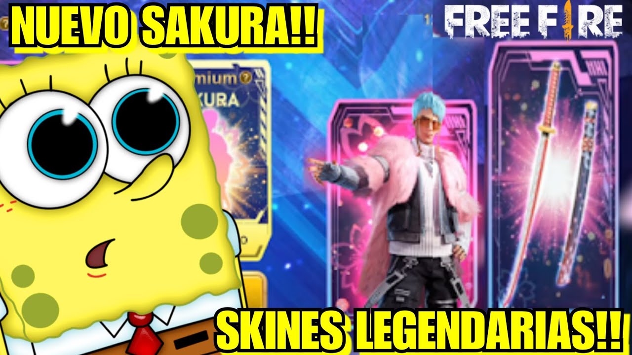 ME JUEGO MAS DE 10,000 DIAMANTES POR LA SKIN SAKURA EN FREE FIRE ...