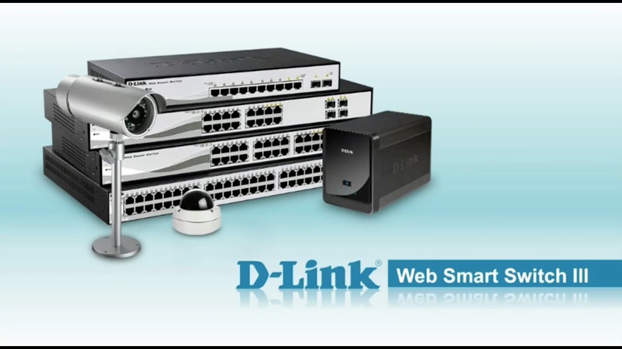 D-Link Web Smart III Switches with Auto Surveillance VLAN - YouTube