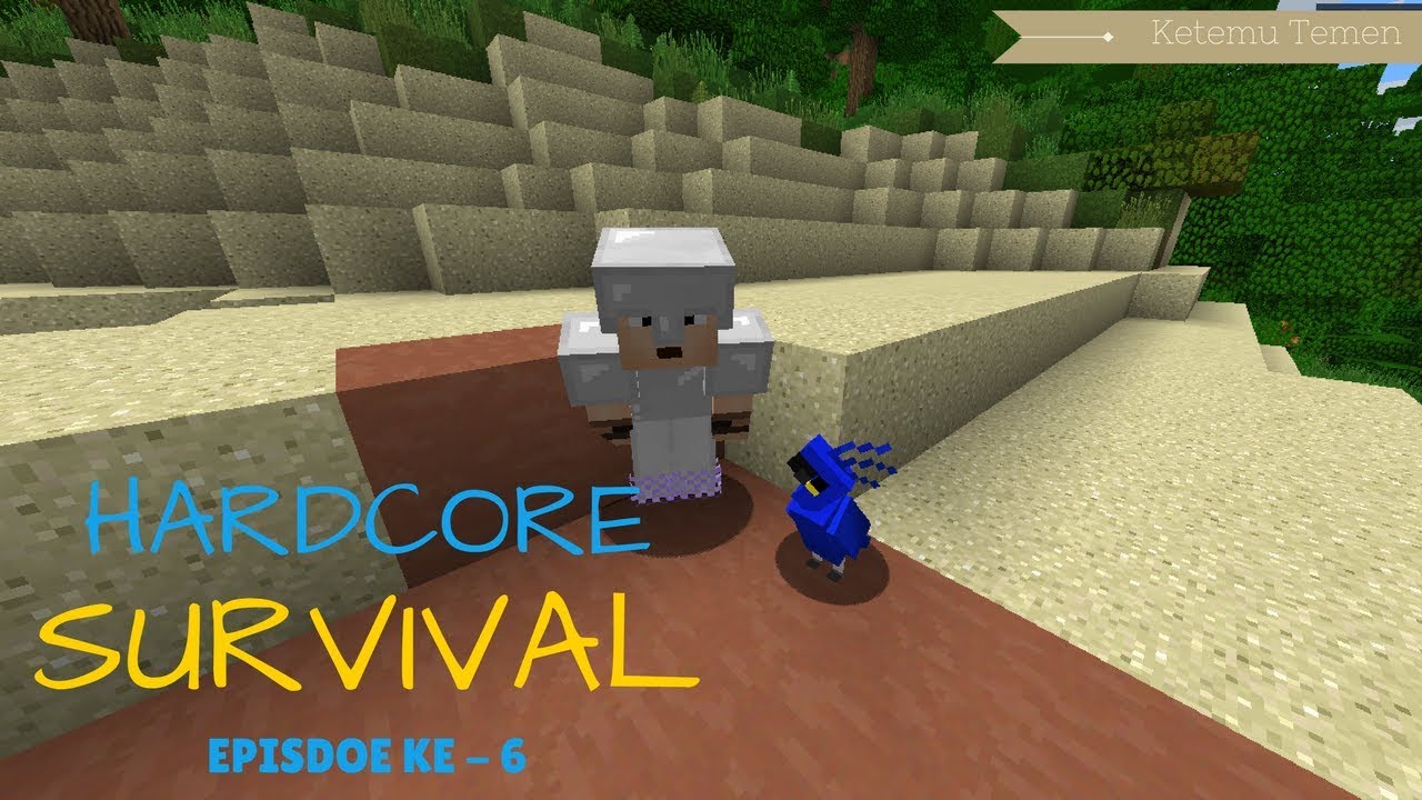 AKHIRNYA MAS BOTAK PUNYA TEMAN! #6 - MINECRAFT HARDCORE INDONESIA - YouTube
