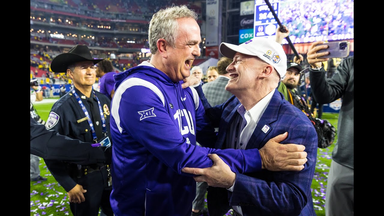 Chancellor Boschini – Fiesta Bowl Win - YouTube