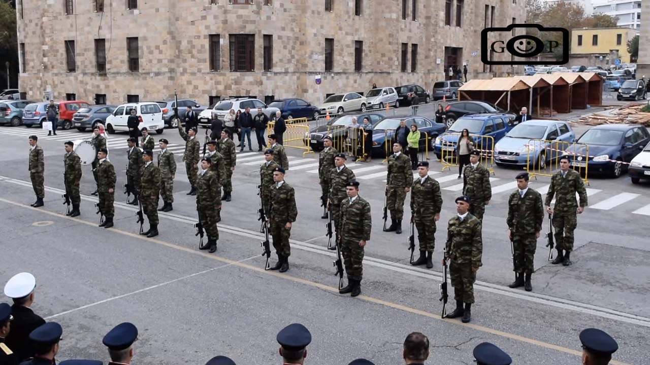 ΕΝΤΥΠΩΣΙΑΚΕΣ ΑΣΚΗΣΕΙΣ ΕΠΙΔΕΙΞΗΣ ΑΠΟ ΤΟΝ ΣΤΡΑΤΟ ΣΤΗ ΡΟΔΟ - YouTube