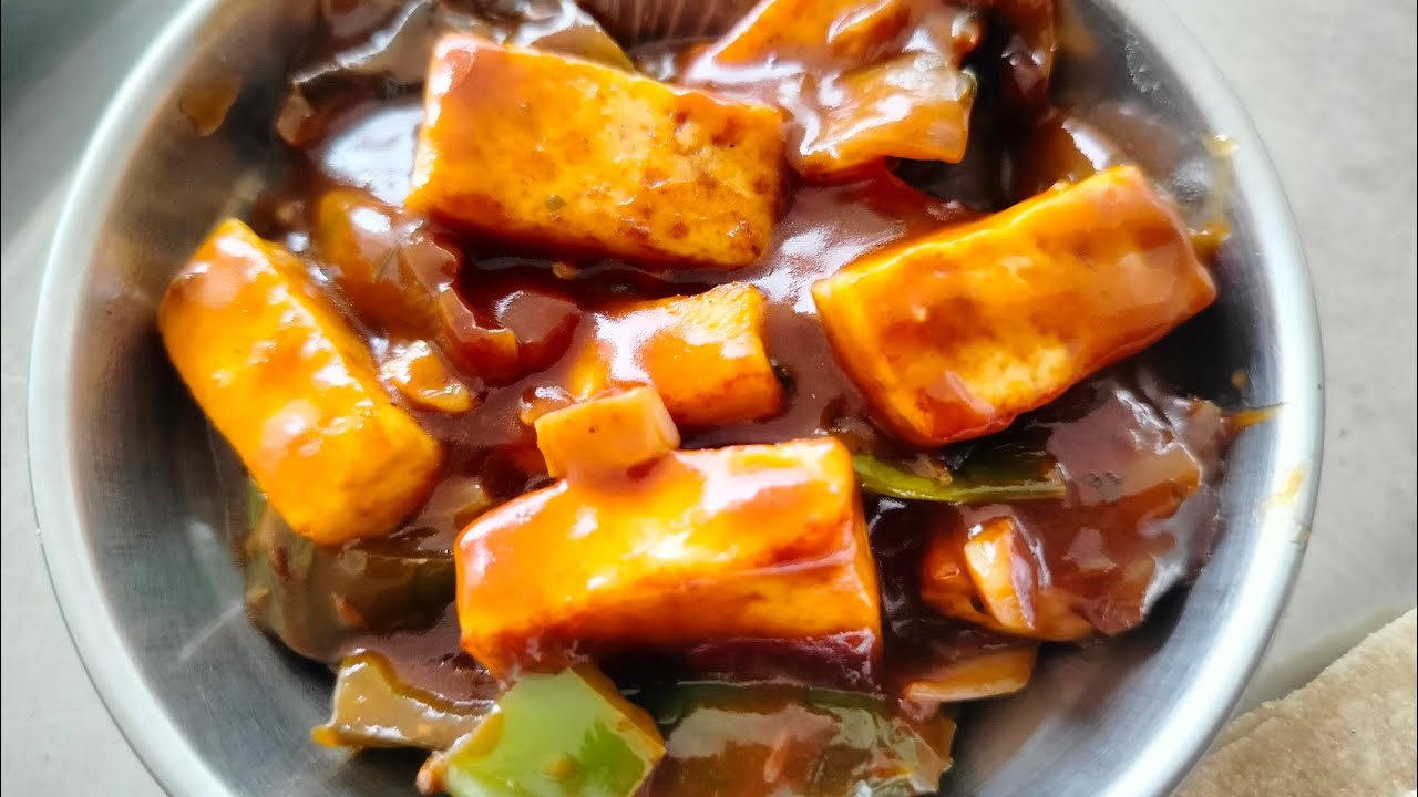 paneer chilly recipe & Roti ||Homemade||easy to make||cooking vlog ...