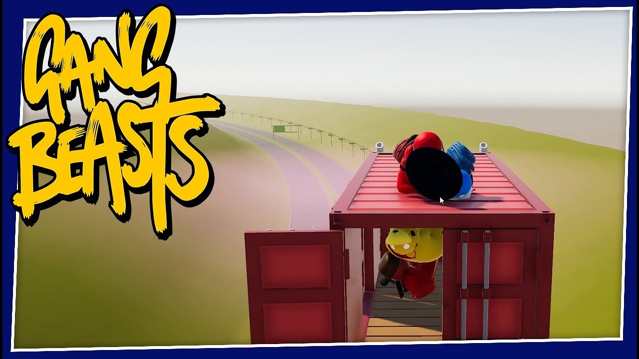 Gang Beasts - #213 - FLYING TRUCK!! - YouTube