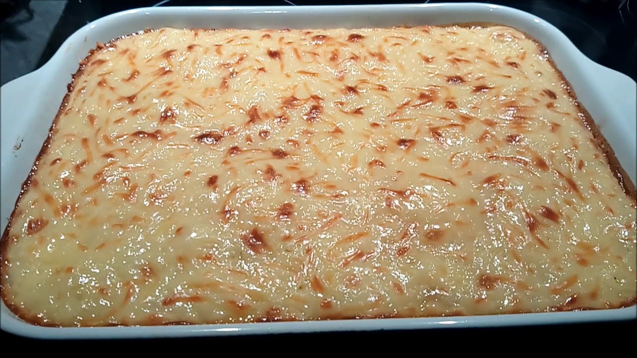 Easy Cassava Cake Recipe | Cassava Cake Using Fresh Grated Cassava ...