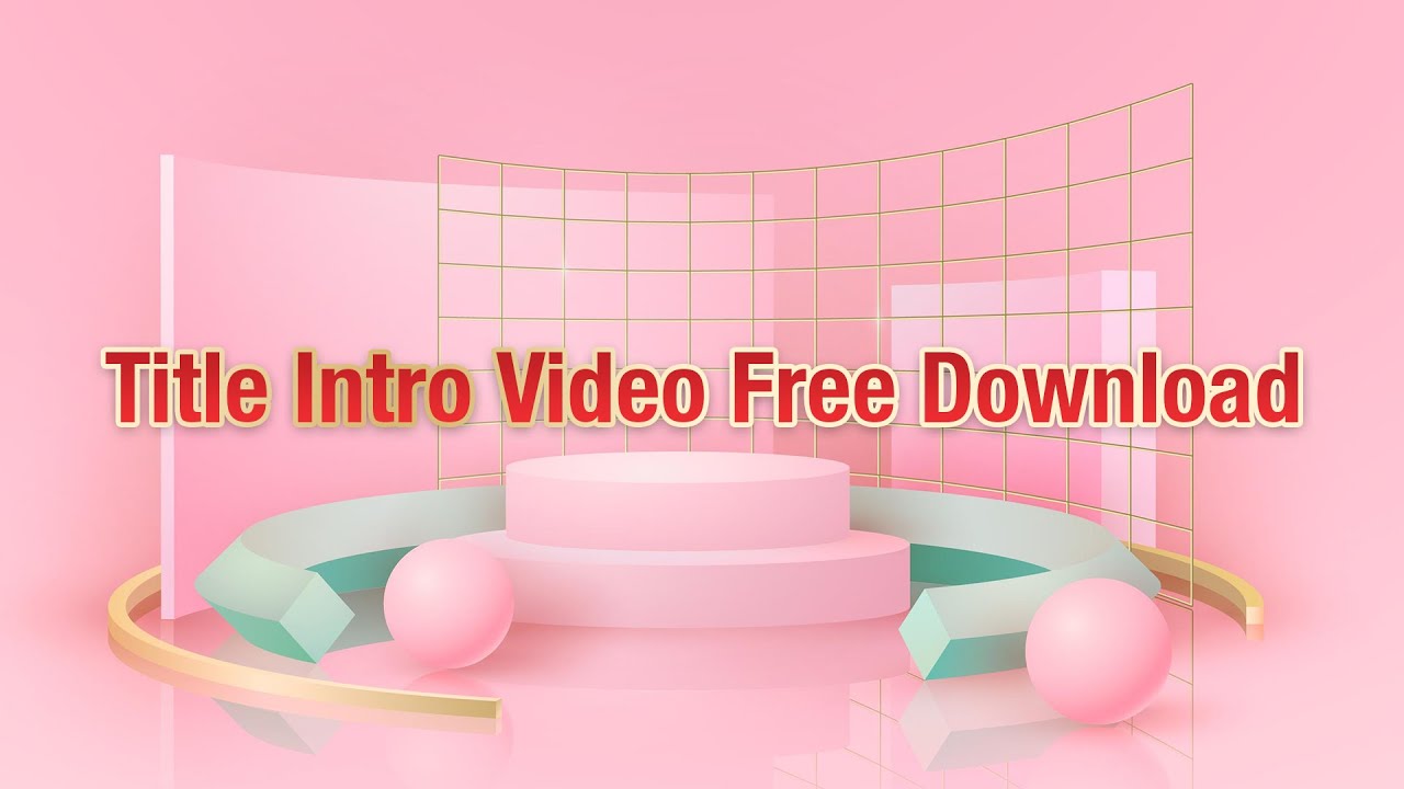 Title Intro Video | HD Intro Animations | Title Intro Coming | Free ...