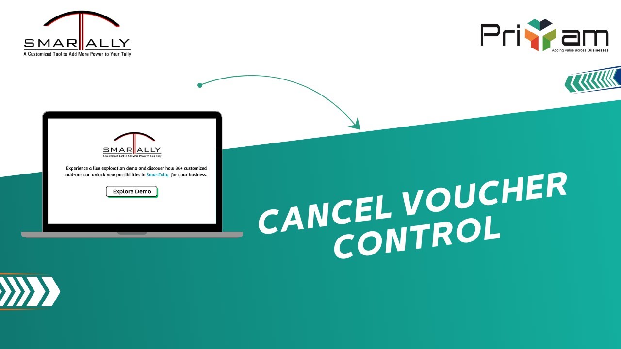 Cancel Voucher Control | Smarttally - YouTube