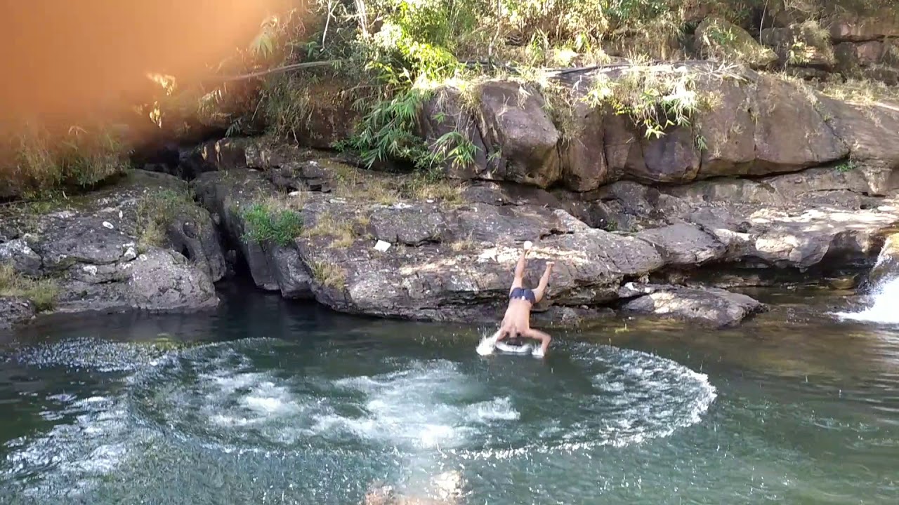 Meghalaya natural swimming pool, at Pongtung, Nongshyrngan, St.Theresa ...