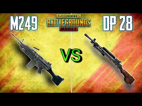 M249 Vs Dp28 Full Detailed Comparision | Pubg Mobile Guns Guide #1 | Mr apocalypse - YouTube