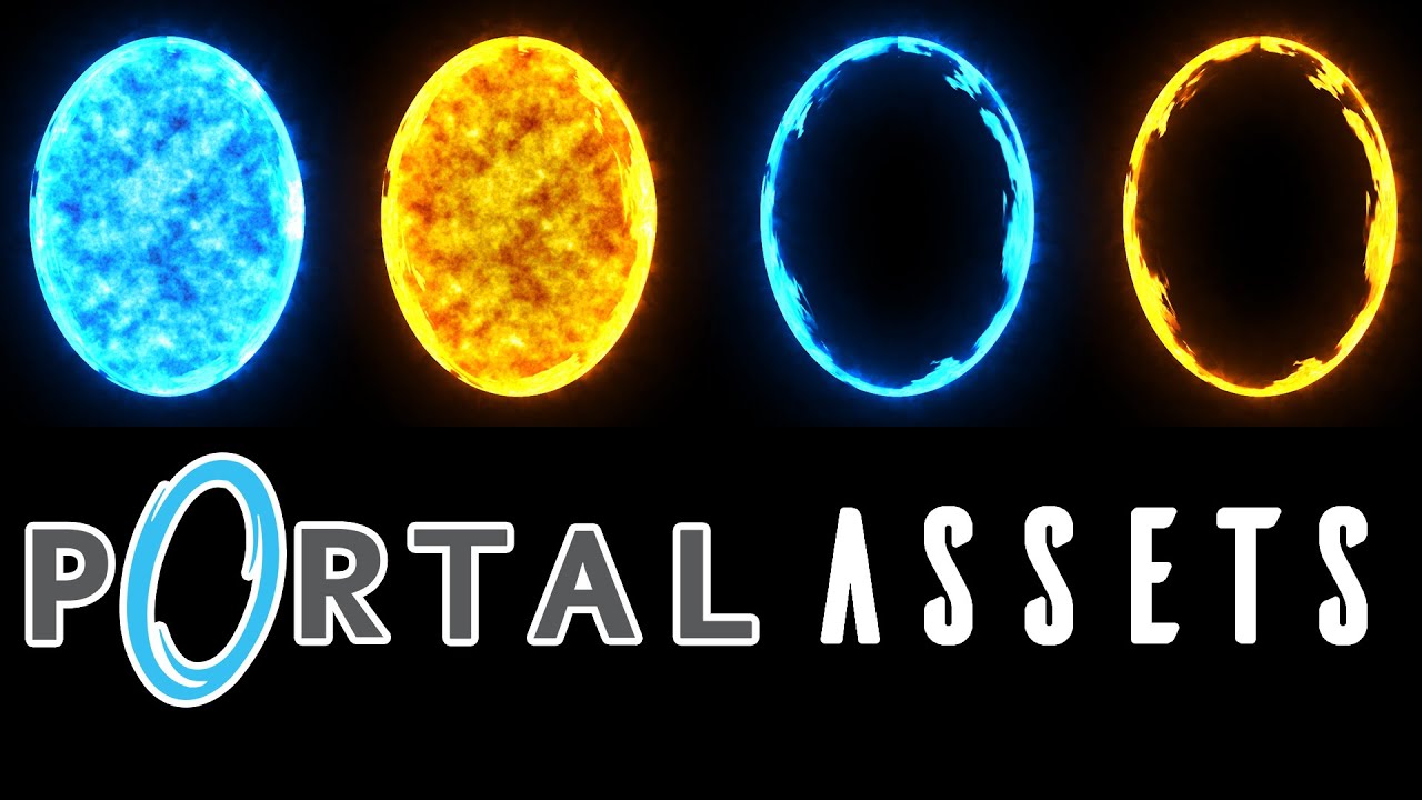 Portal green screen VFX elements / stock footage - YouTube