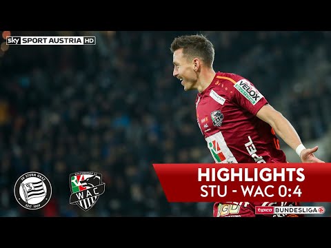 tipico Bundesliga, 13. Runde: SK Sturm Graz - Wolfsberger AC 0:4