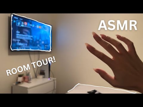 asmr - room tour! tapping & scratching 🌸