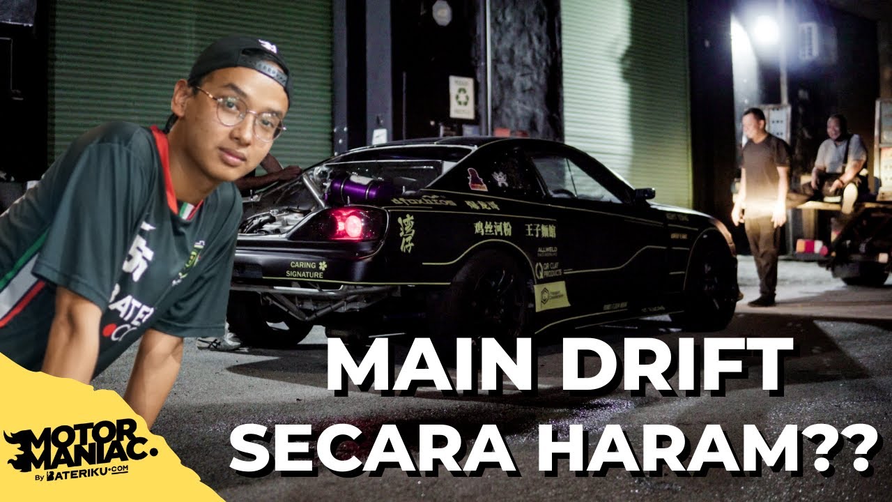 PRO DRIFTER DRIFT DEKAT OFFICE MOTORMANIAC - YouTube