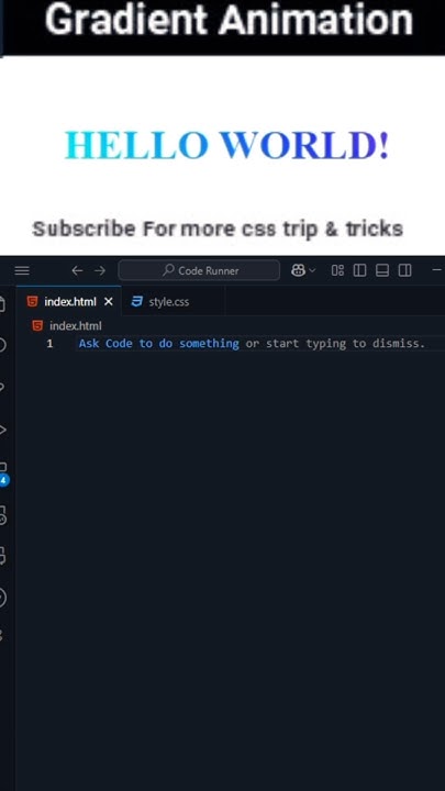 Gradient Text Animation | Pure CSS Tutorial - YouTube