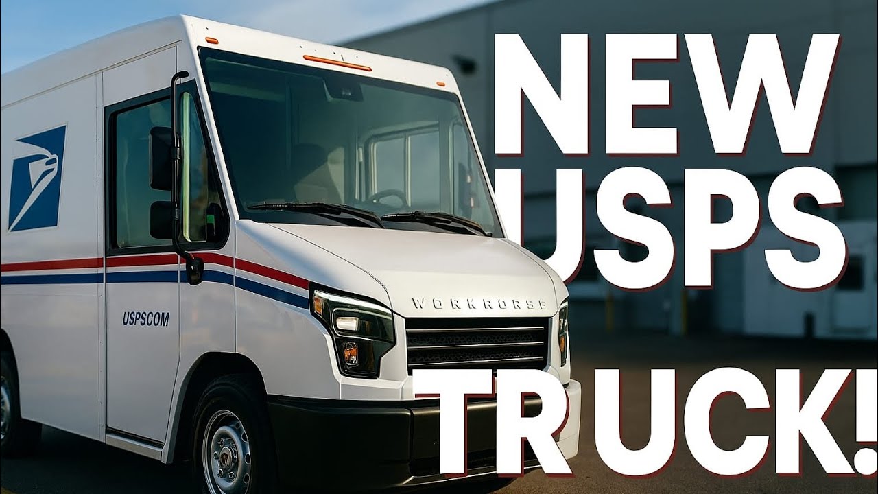 📪Inside the USPS Next Generation Delivery Vehicle Skills Course! - YouTube