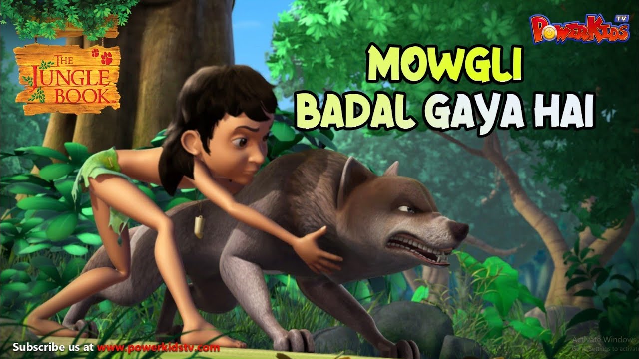 👦🌿🐅🐻 MOWGLI BADAL GAYA HAI | MOWGLI SHORT STORIES | मोगली की कहानी ...