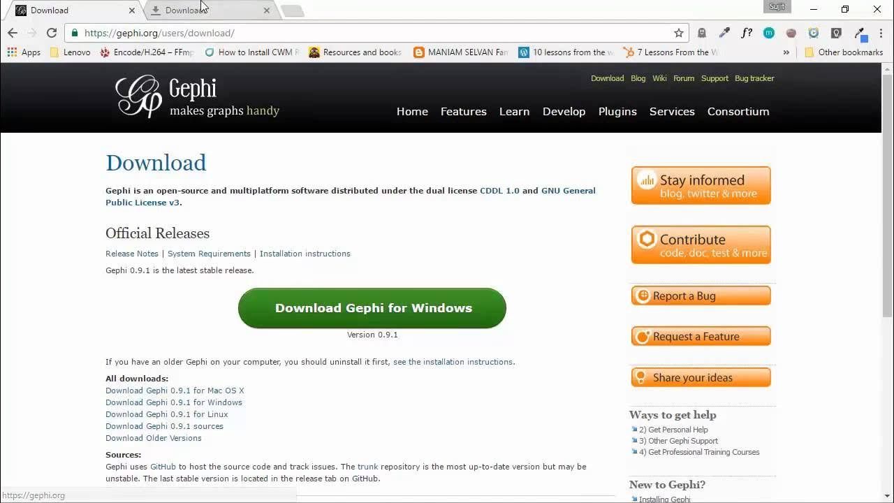 Gephi Installation for Beginners - YouTube