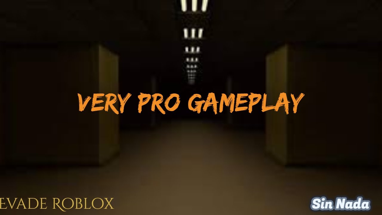 ¡Very Pro Gameplay, Evade Roblox! - YouTube